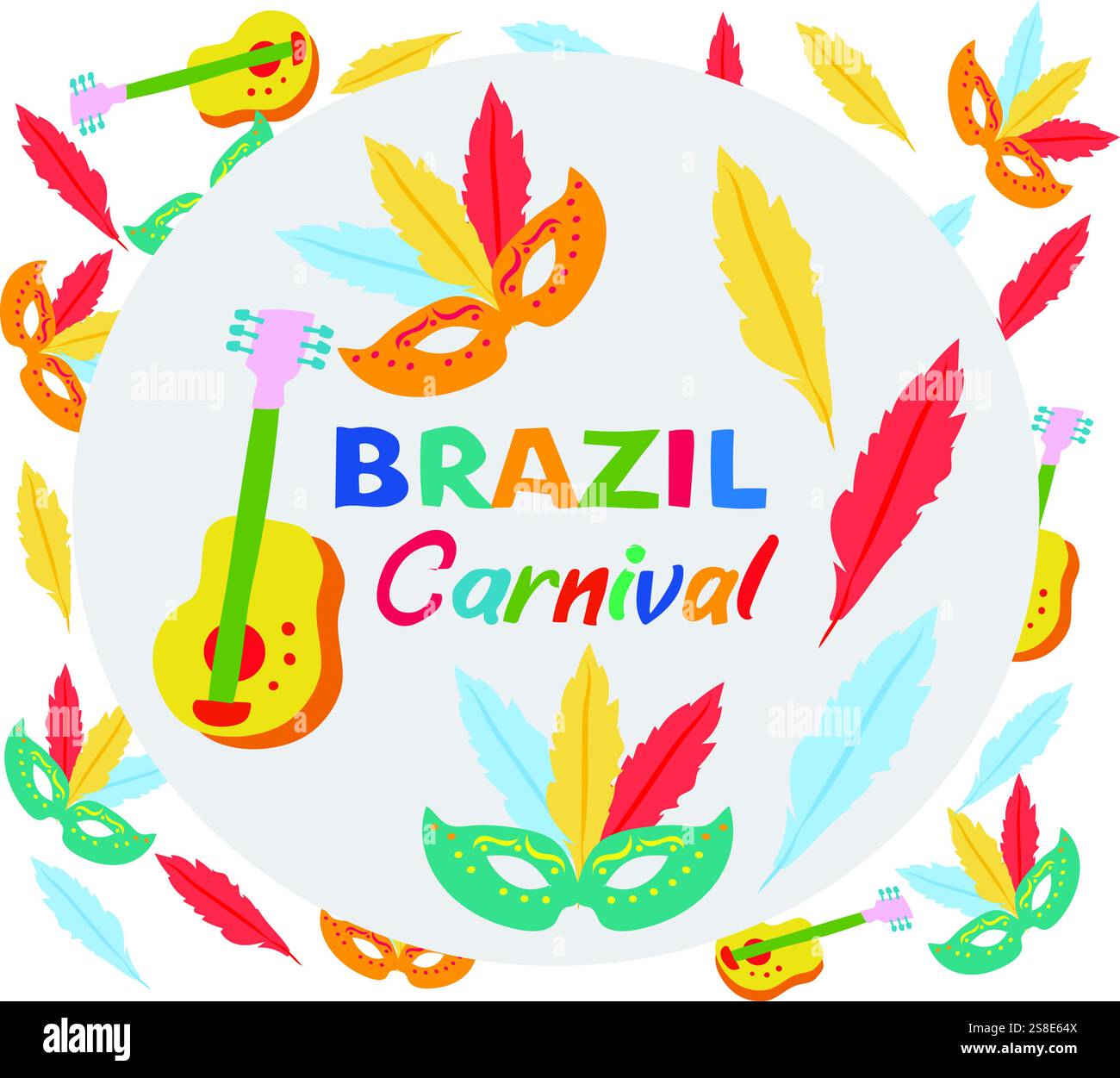Brazil Carnival Party Carnival brazil Stock Vector Image & Art - Alamy