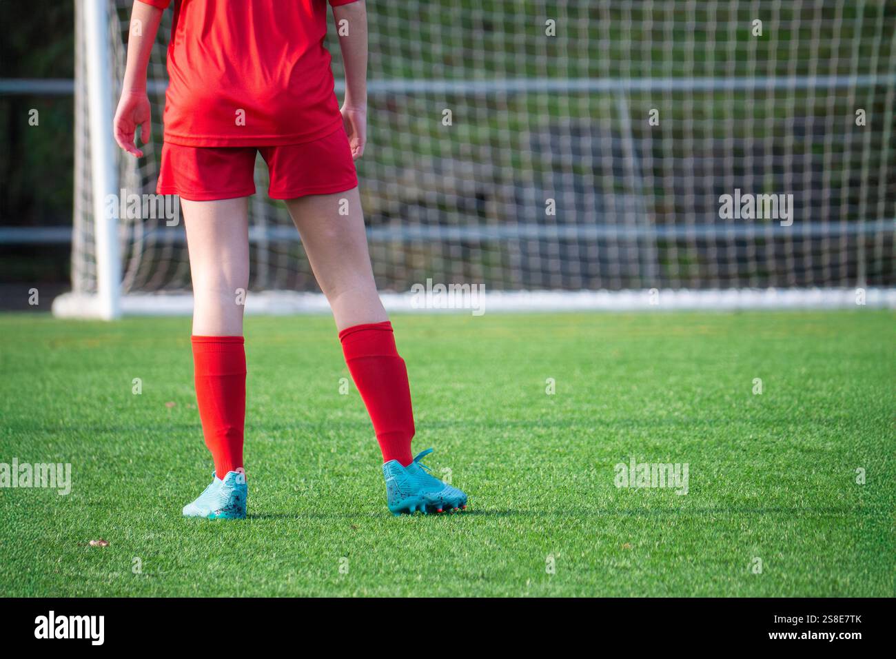 Soccer field captures hi-res stock photography and images - Alamy