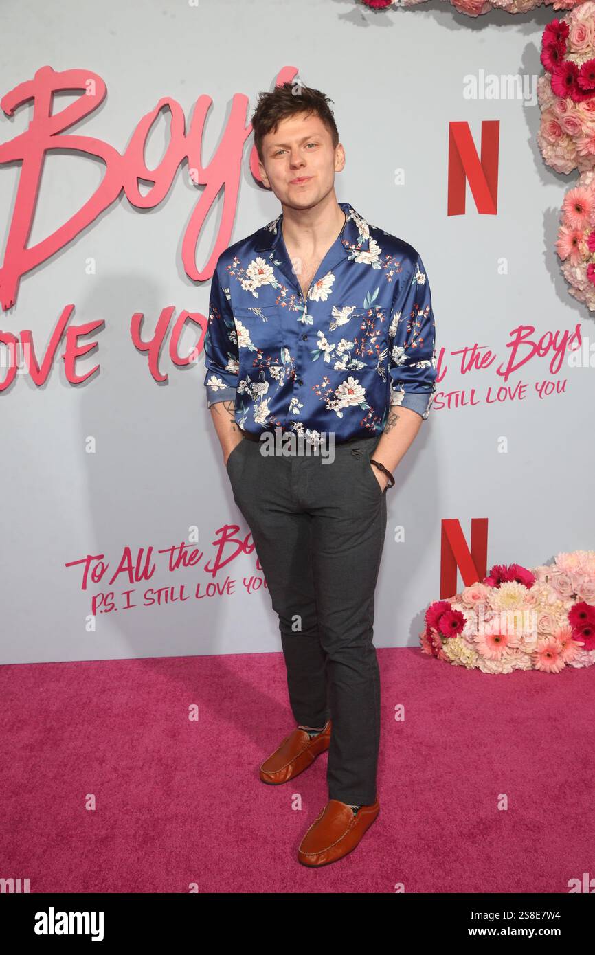 Chaz Cardigan at the 'To All the Boys: P.S. I Still Love' film premiere ...