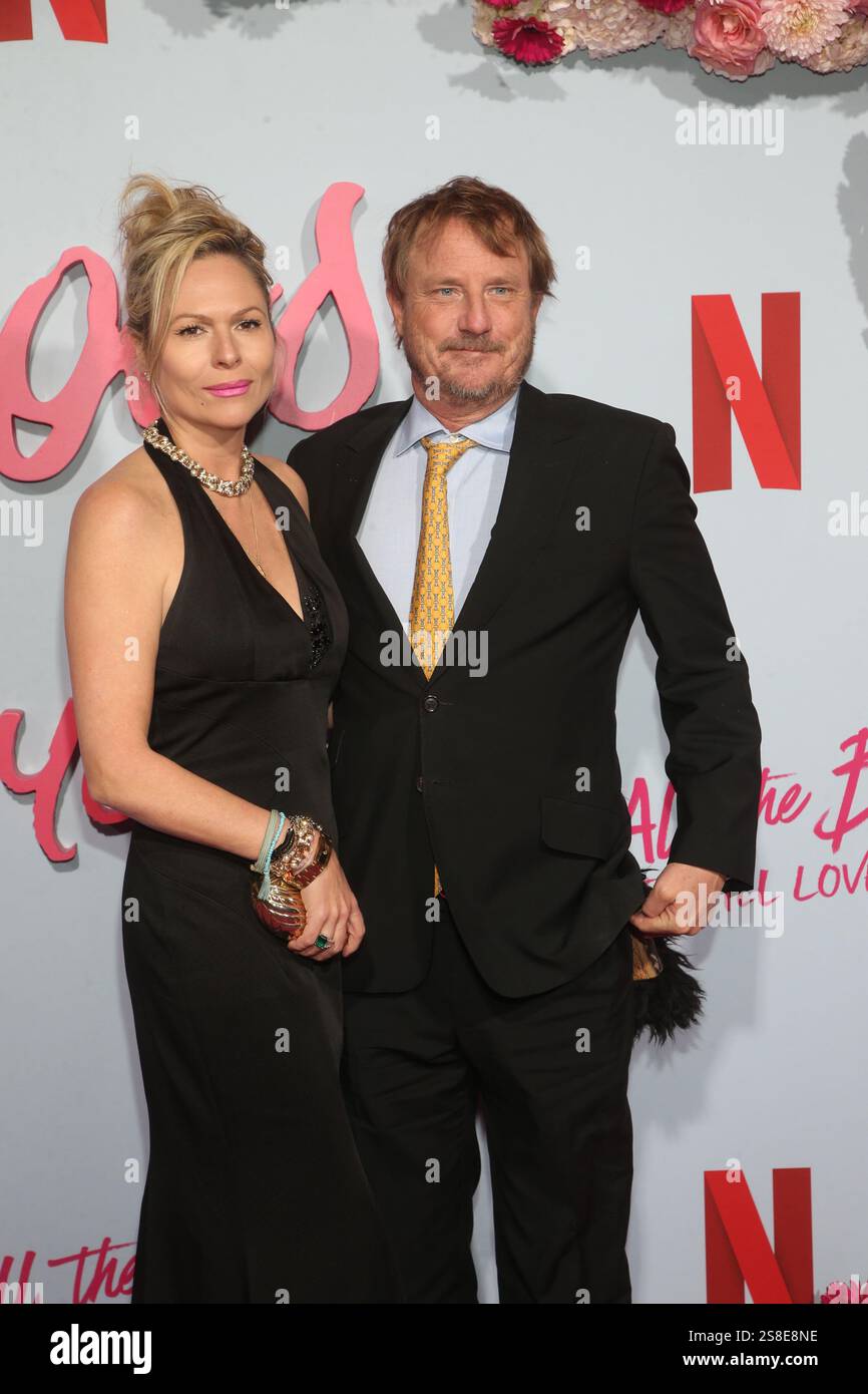 J. Mills Goodloe (R) and guest at the 'To All the Boys: P.S. I Still ...