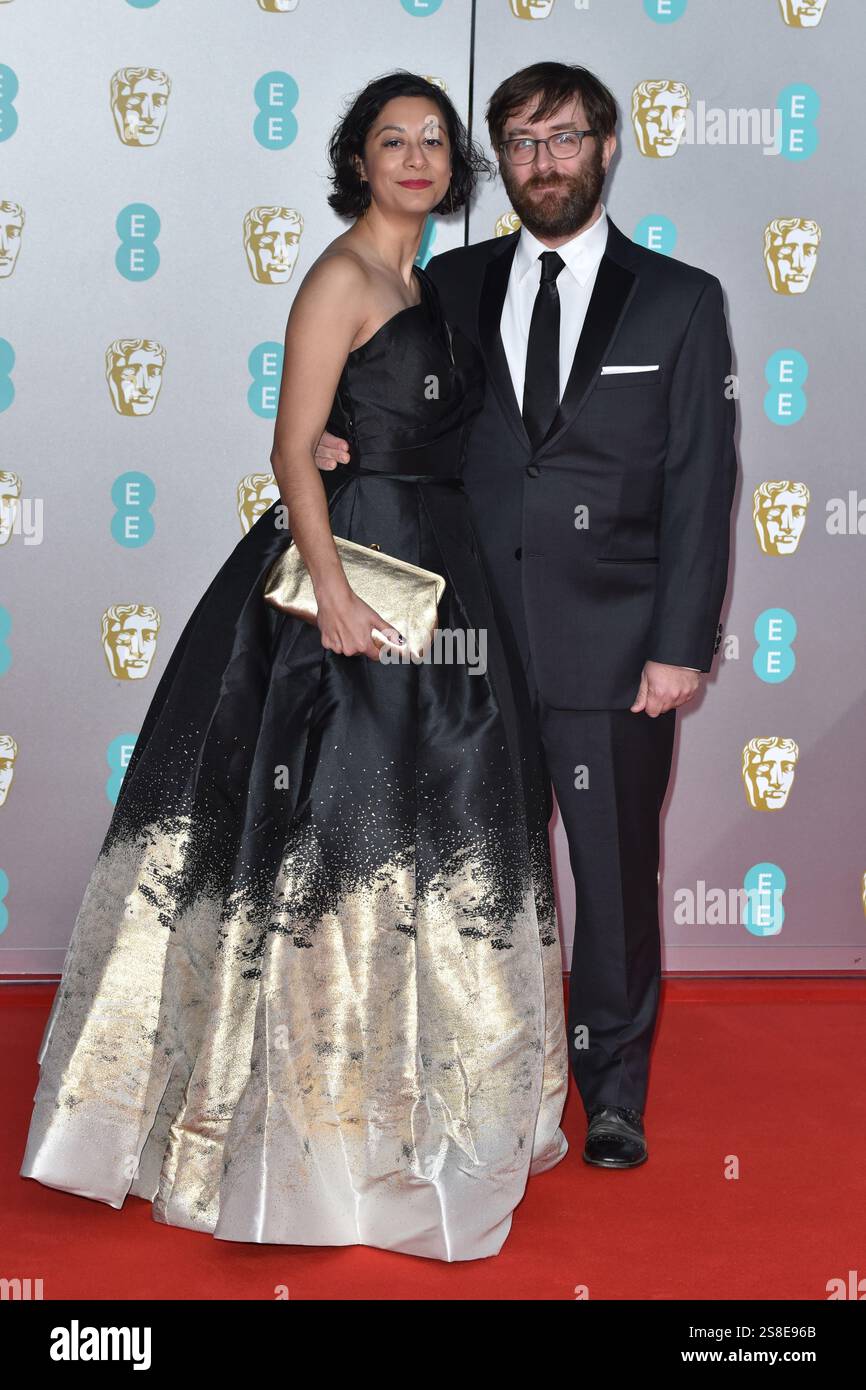 Jeff Reichert attends the EE British Academy Film Awards in 2020 at the ...