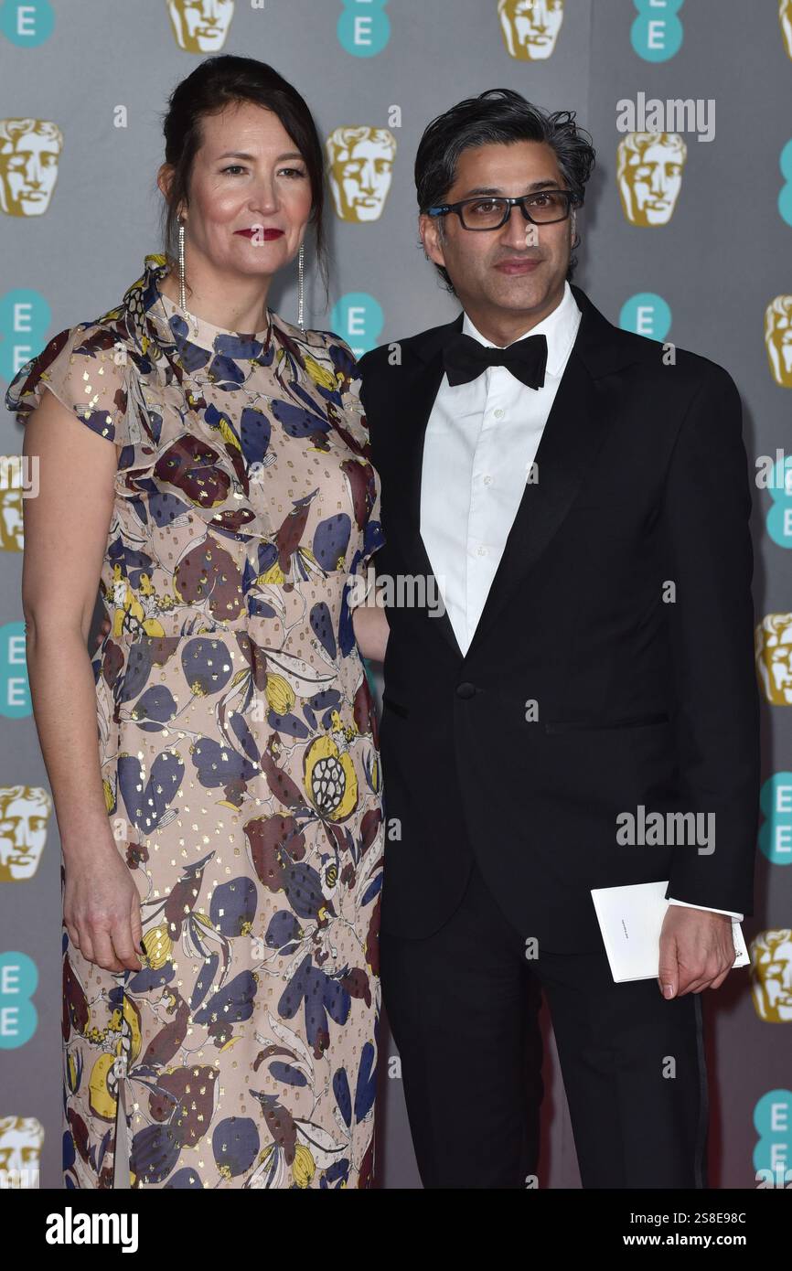 Victoria Harwood and Asif Kapadia attends the EE British Academy Film ...