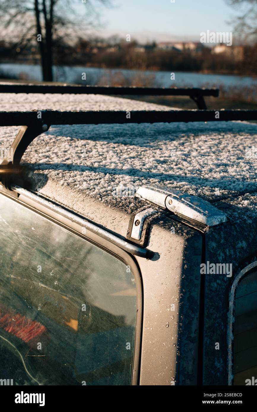 volvo 240 by the river. High quality photo Stock Photo - Alamy
