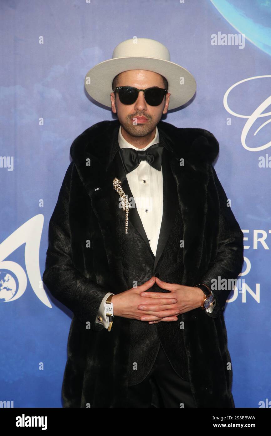 DJ Cassidy at the Hollywood for the Global Ocean Gala, Los Angeles, USA ...