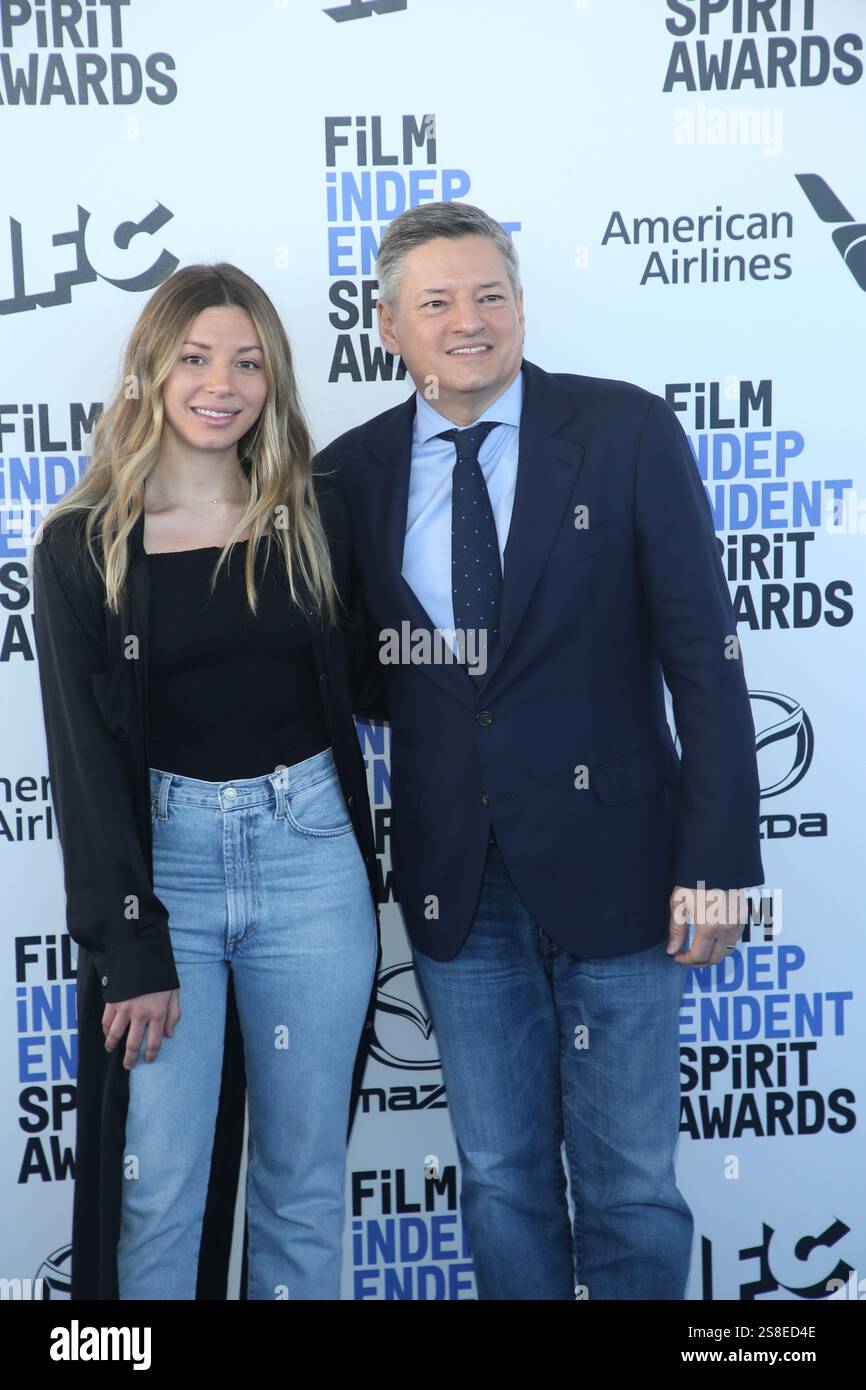 Sarah Sarandos and Ted Sarandos at the 35th Annual Film Independent ...