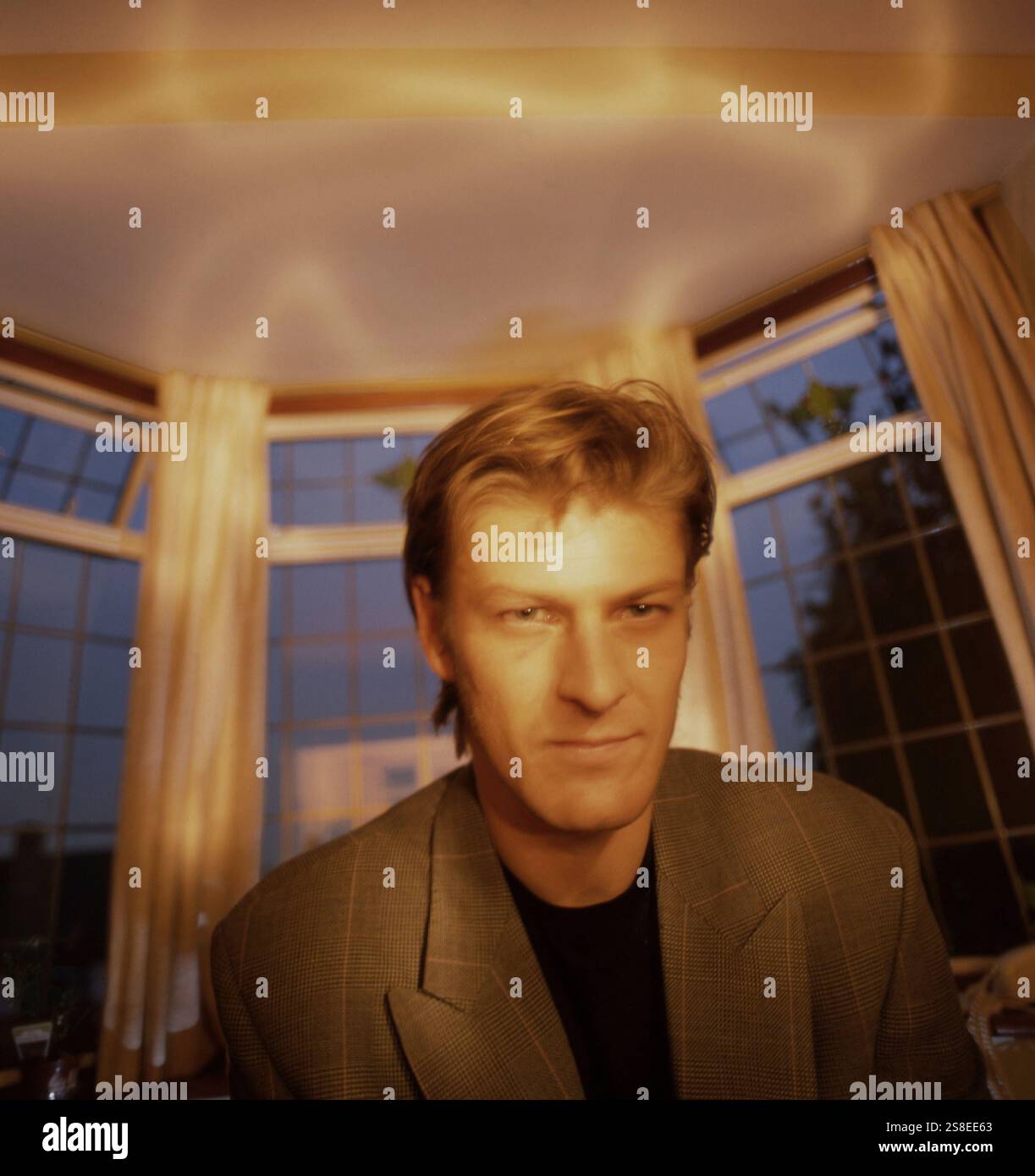 Portrait of Actor Sean Bean photographed at his home in North London ...