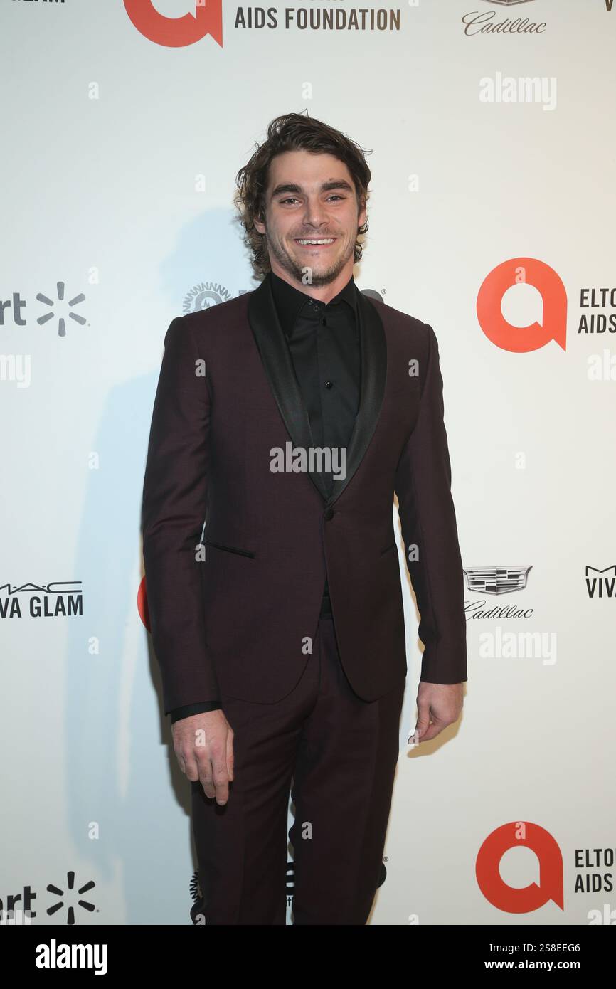 RJ Mitte at the Elton John AIDS Foundation Oscar Viewing Party, Los ...