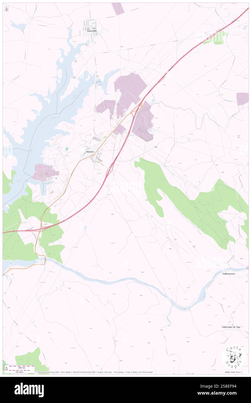 Almaraz, Provincia de Cáceres, ES, Spain, Extremadura, N 39 48' 50'', S ...