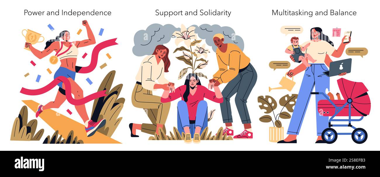 International Women Day representation highlighting strength, community ...