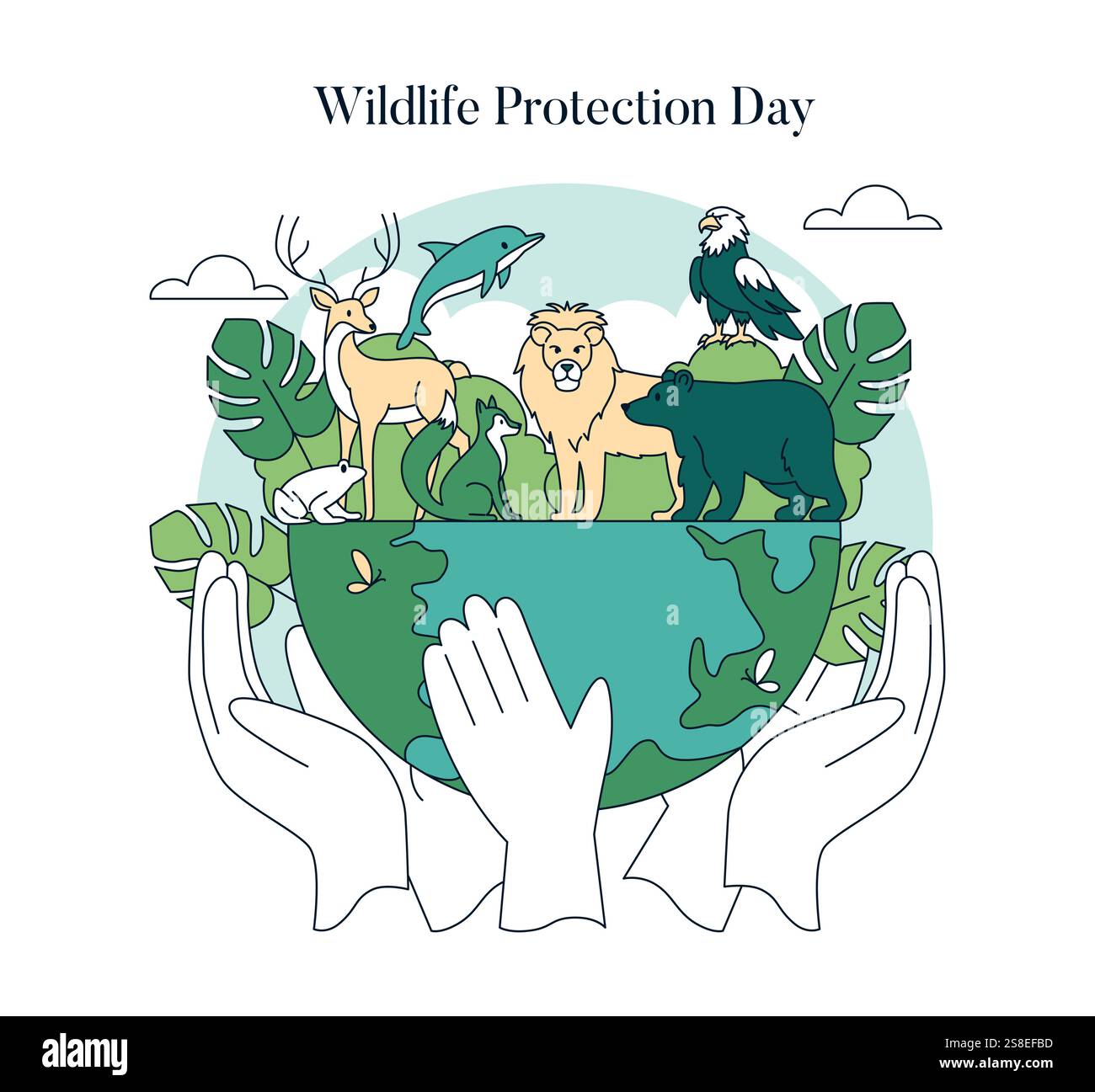 We are celebrating Wildlife Protection Day with an artistic ...