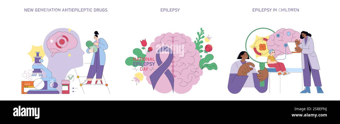 International Epilepsy Day visualizes three key aspects of epilepsy ...