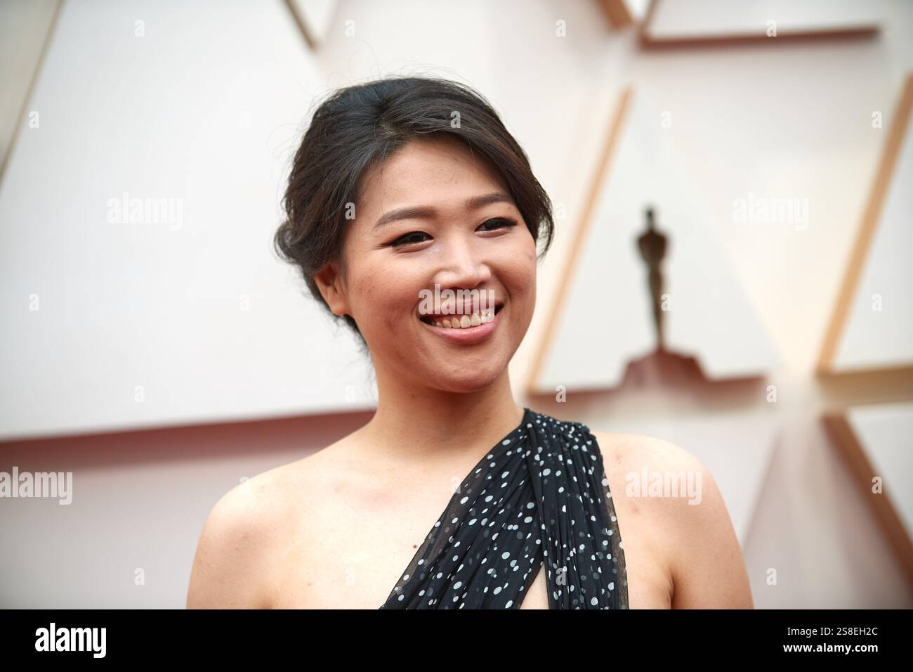 Siqi Song arriving at the 92nd Annual Academy Awards at Hollywood and ...