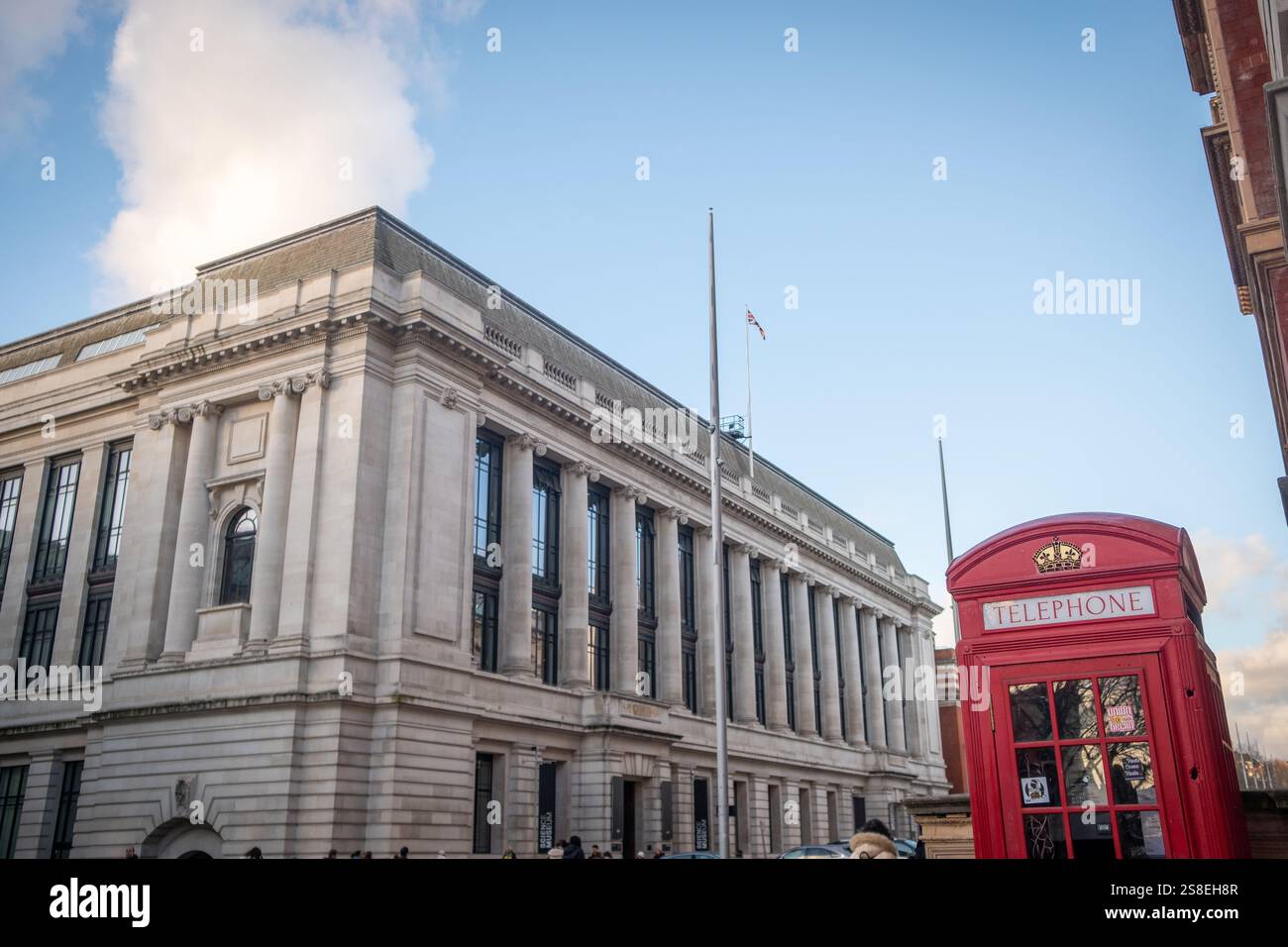 LONDON- JANUARY 7, 2025: Science Museum in Kensington, a landmark ...