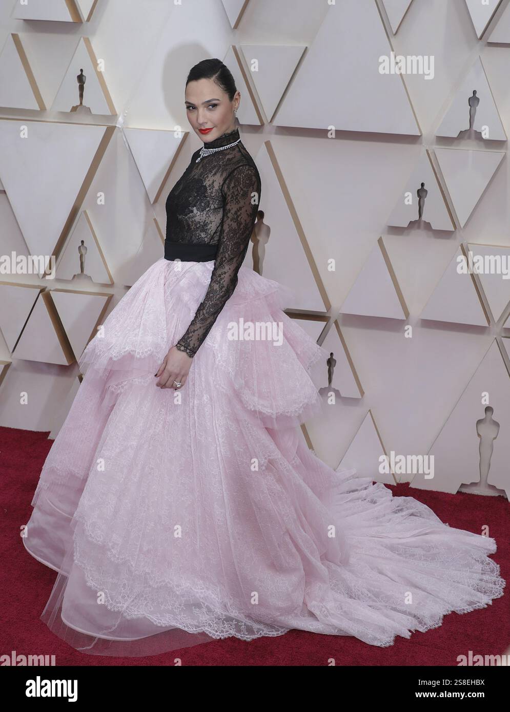 Gal Godot arriving at the 92nd Annual Academy Awards at Hollywood and ...