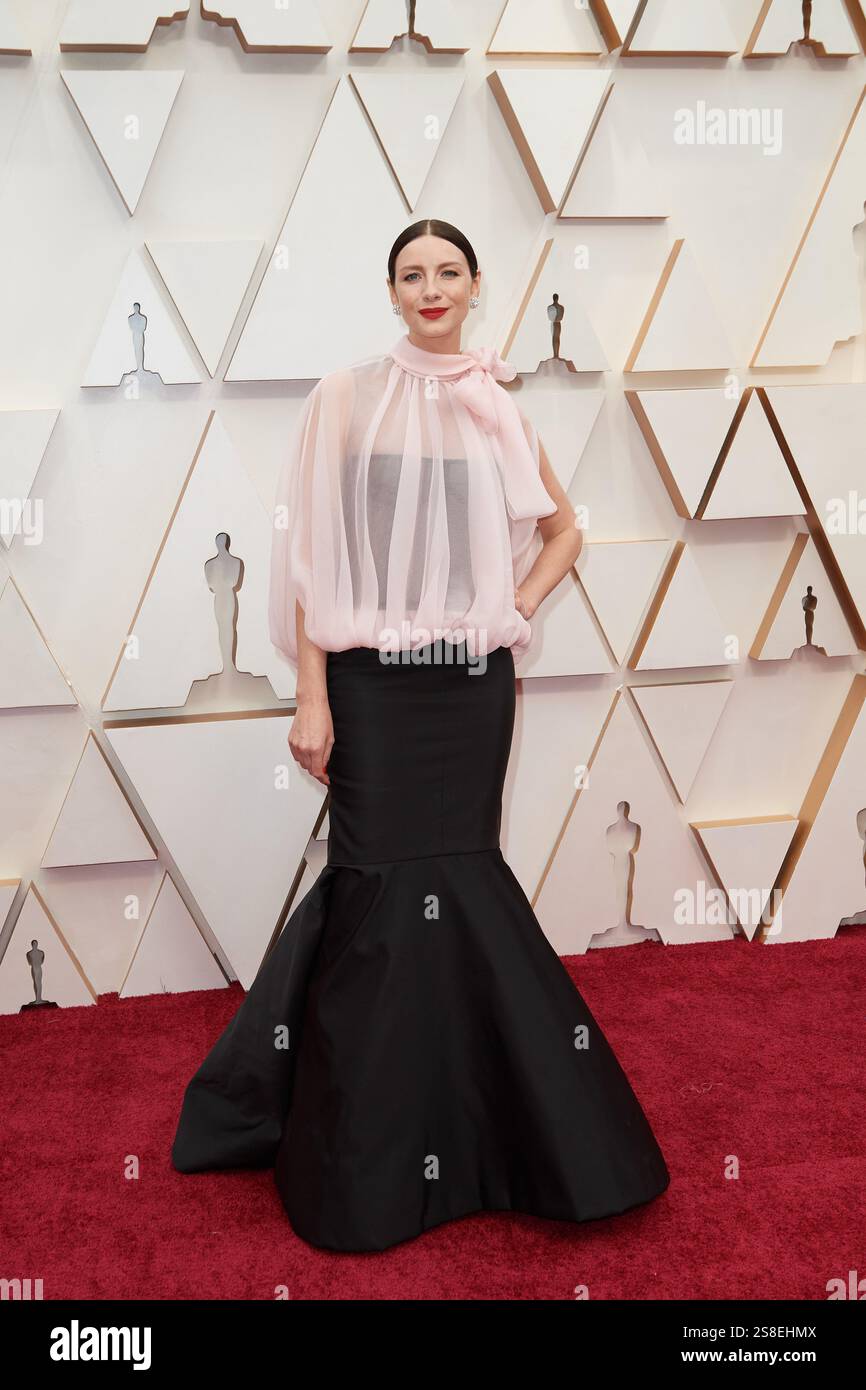 Caitriona Balfe arriving at the 92nd Annual Academy Awards at Hollywood ...