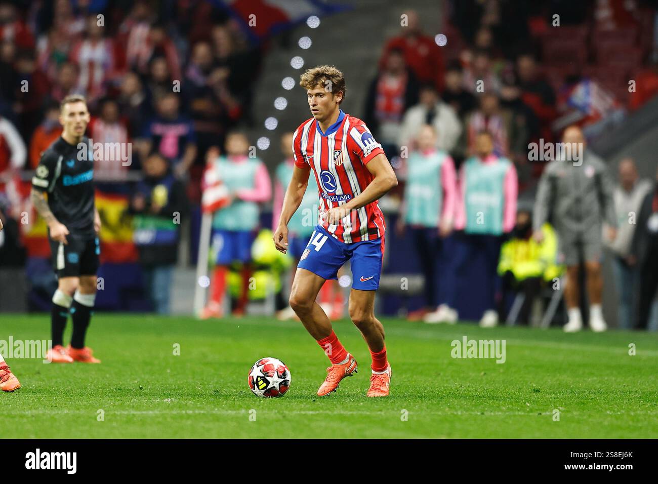 Madrid, Spain. 21st Jan, 2025. Marcos Llorente (Atletico) Football ...