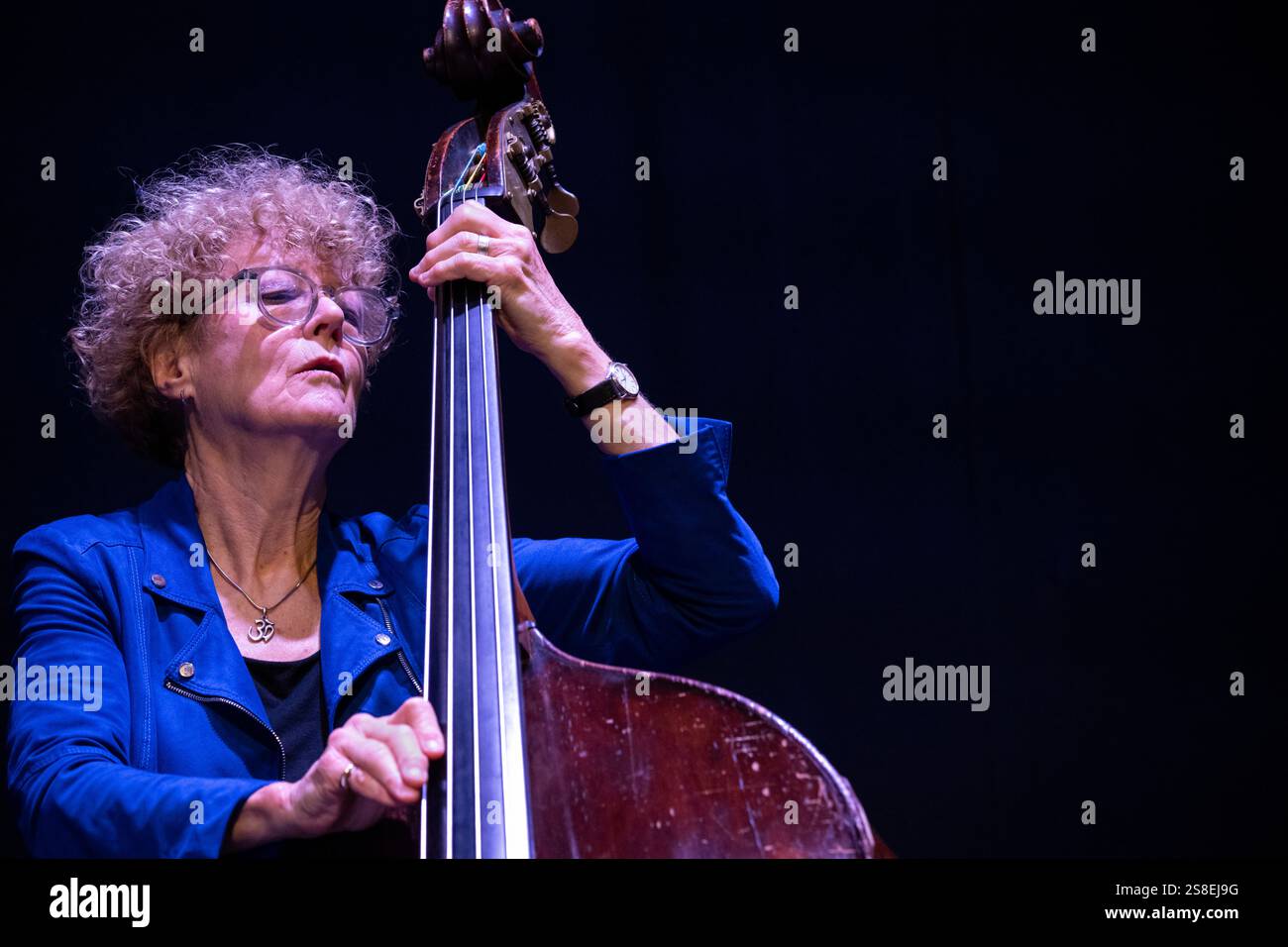 Alison Rayner Quintet live, Scarborough Jazz Festival 2025 Stock Photo ...