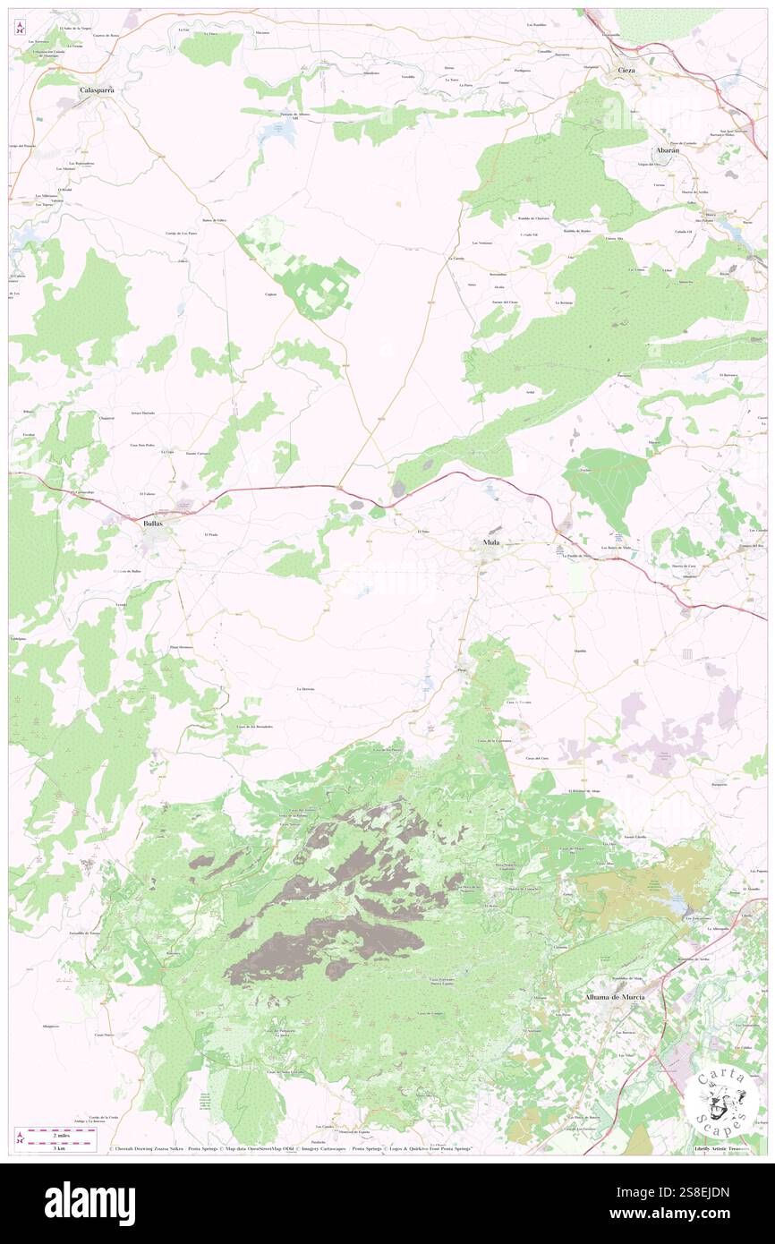 Mula spain map Cut Out Stock Images & Pictures - Alamy