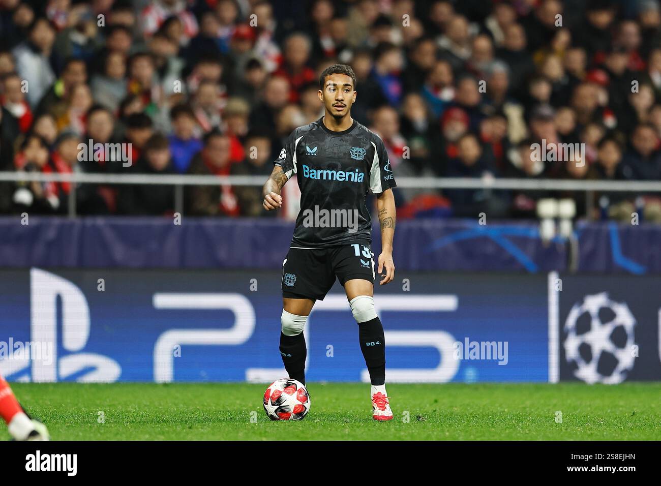 Madrid, Spain. 21st Jan, 2025. Arthur (Leverkusen) Football/Soccer ...