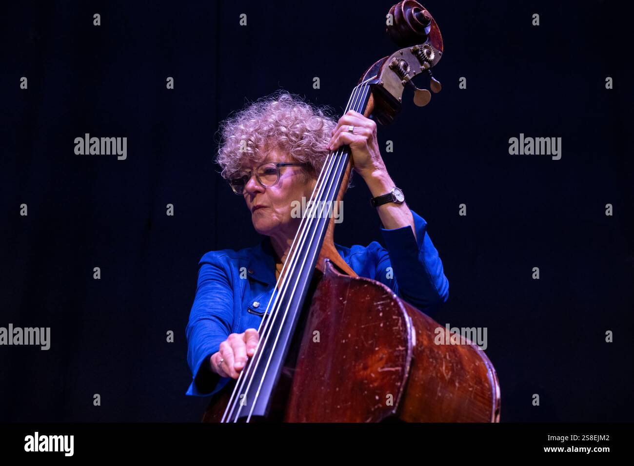 Alison Rayner Quintet live, Scarborough Jazz Festival 2025 Stock Photo ...