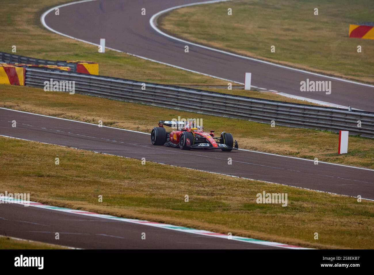 Fiorano, Italy. 22nd Jan, 2025. #44 Lewis Hamilton, Scuderia Ferrari ...
