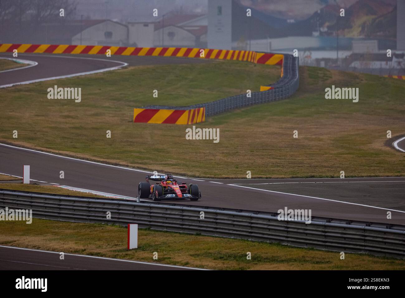 Fiorano, Italy. 22nd Jan, 2025. #44 Lewis Hamilton, Scuderia Ferrari ...