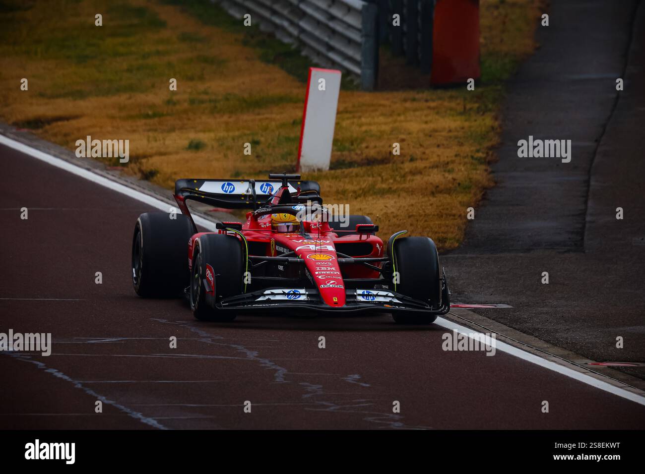 Fiorano, Italy. 22nd Jan, 2025. #44 Lewis Hamilton, Scuderia Ferrari ...