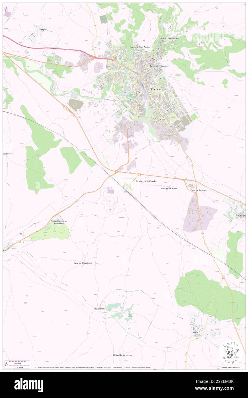 Estacion de Cuenca-Fernando Zobel, Provincia de Cuenca, ES, Spain ...