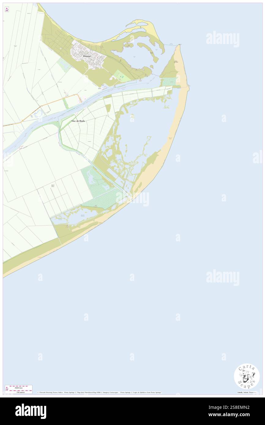 Rio Mitj Jorn, Província de Tarragona, ES, Spain, Catalonia, N 40 41' 4 ...