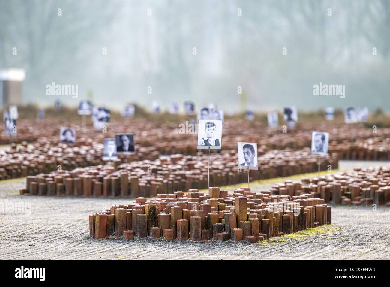 HOOGHALEN - Photos on the grounds of the former Westerbork camp. About ...