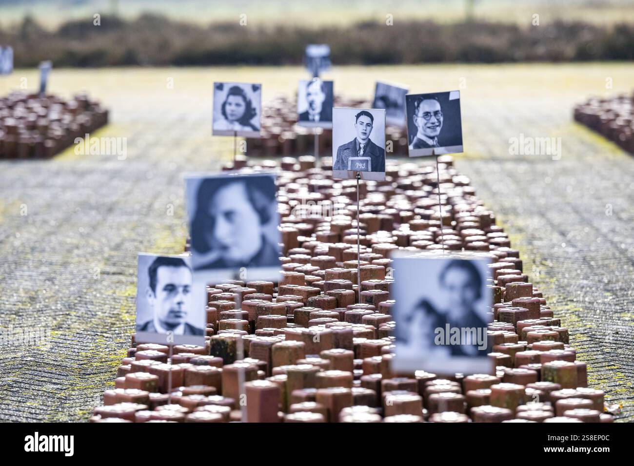 HOOGHALEN - Photos on the grounds of the former Westerbork camp. About ...