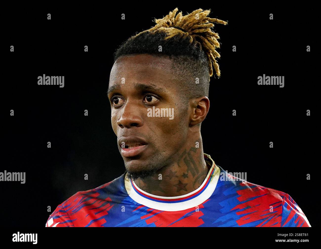 File photo dated 18/01/23 of Former Crystal Palace forward Wilfried ...