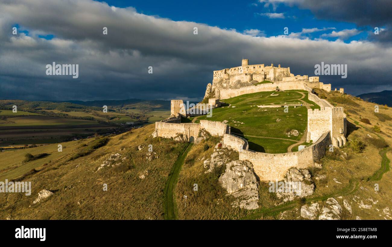 Discover Spis Castle in Slovakia: A Drone’s Eye View of a Historic ...