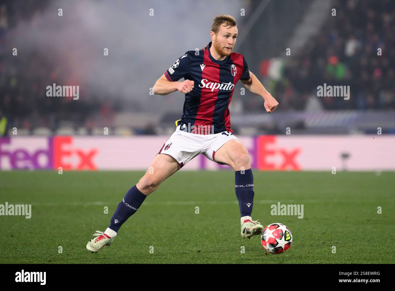 Tommaso Pobega of Bologna FC during the Champions League football match ...