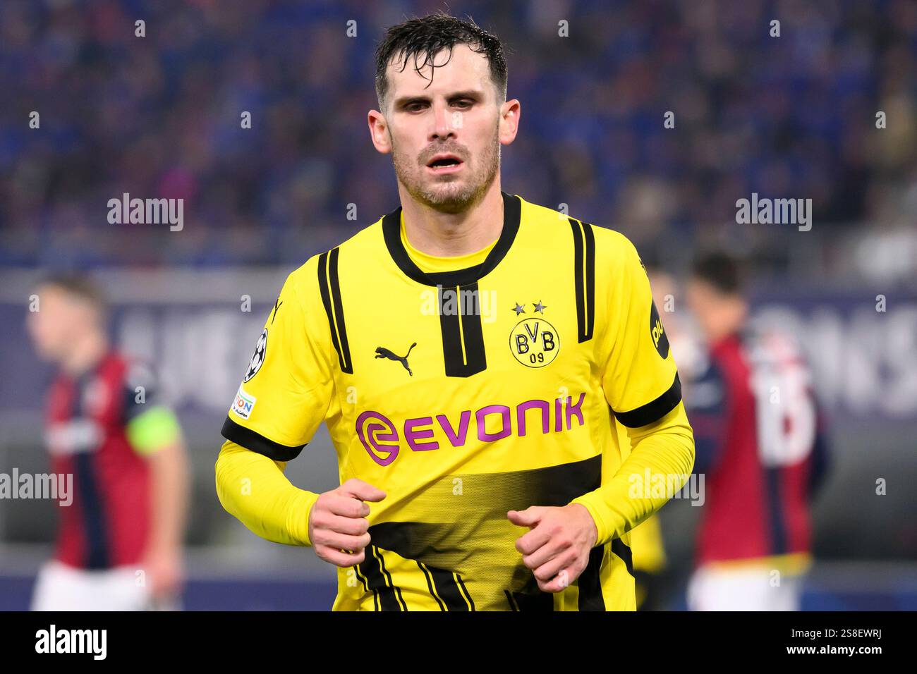 Pascal Gross of Borussia Dortmund during the Champions League football ...
