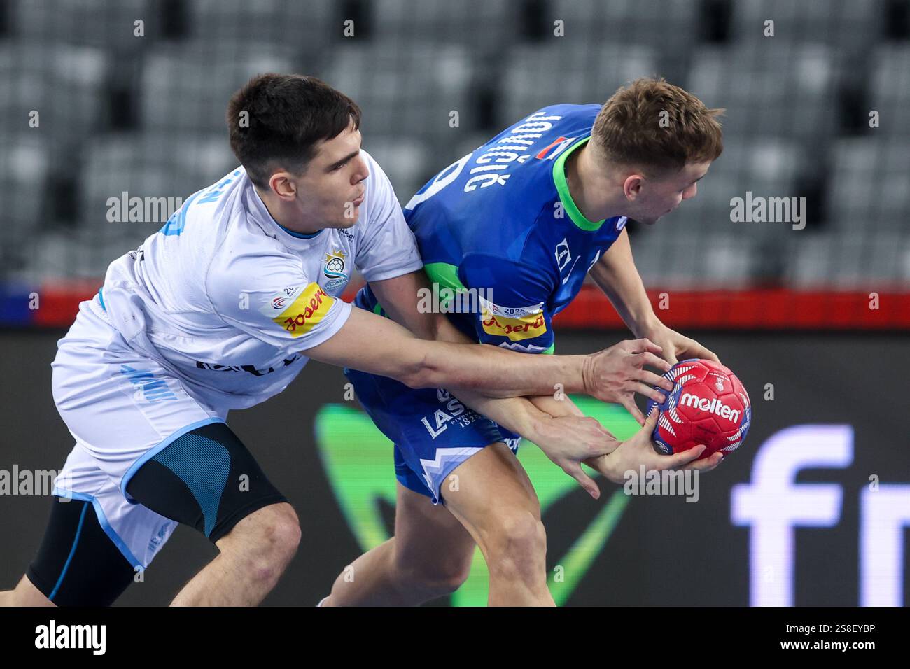 Zagreb, Croatia. 22nd Jan, 2025. ZAGREB, CROATIA - JANUARY 22: LATINEK ...