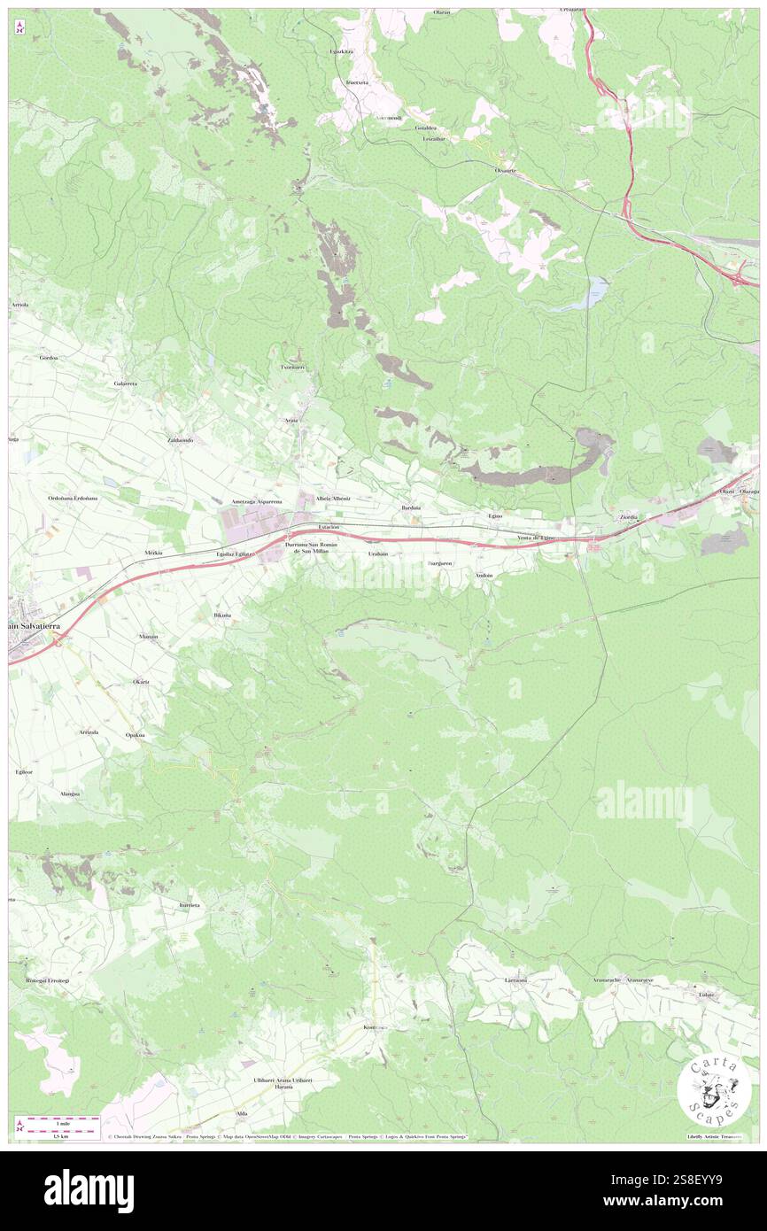 Urabain, Araba / Álava, ES, Spain, Basque Country, N 42 51' 46'', S 2 ...