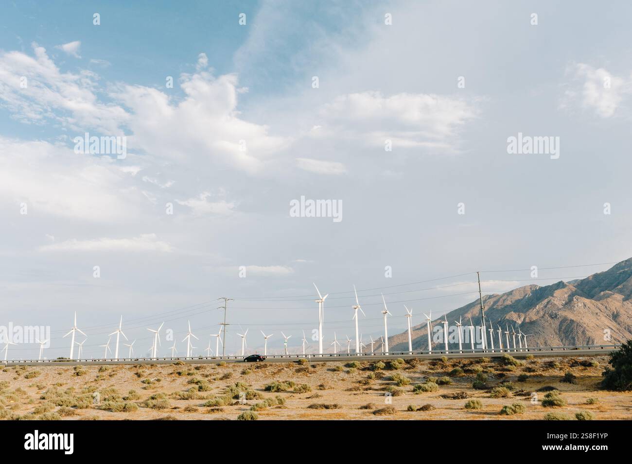Wind energy in california hi-res stock photography and images - Alamy