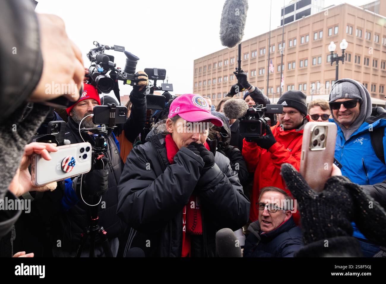 After being released Rachel Powell, convicted for her participation in ...