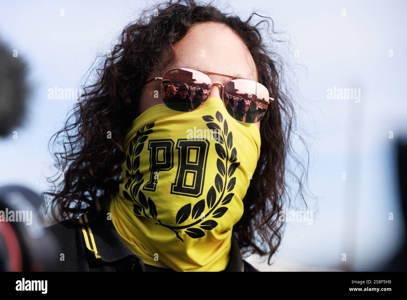 Washington, United States. 21st Jan, 2025. Harry Fox, of the Proud Boys ...