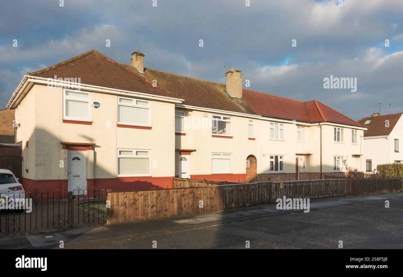 Mid 20th century former social housing in Gainsborough Avenue ...