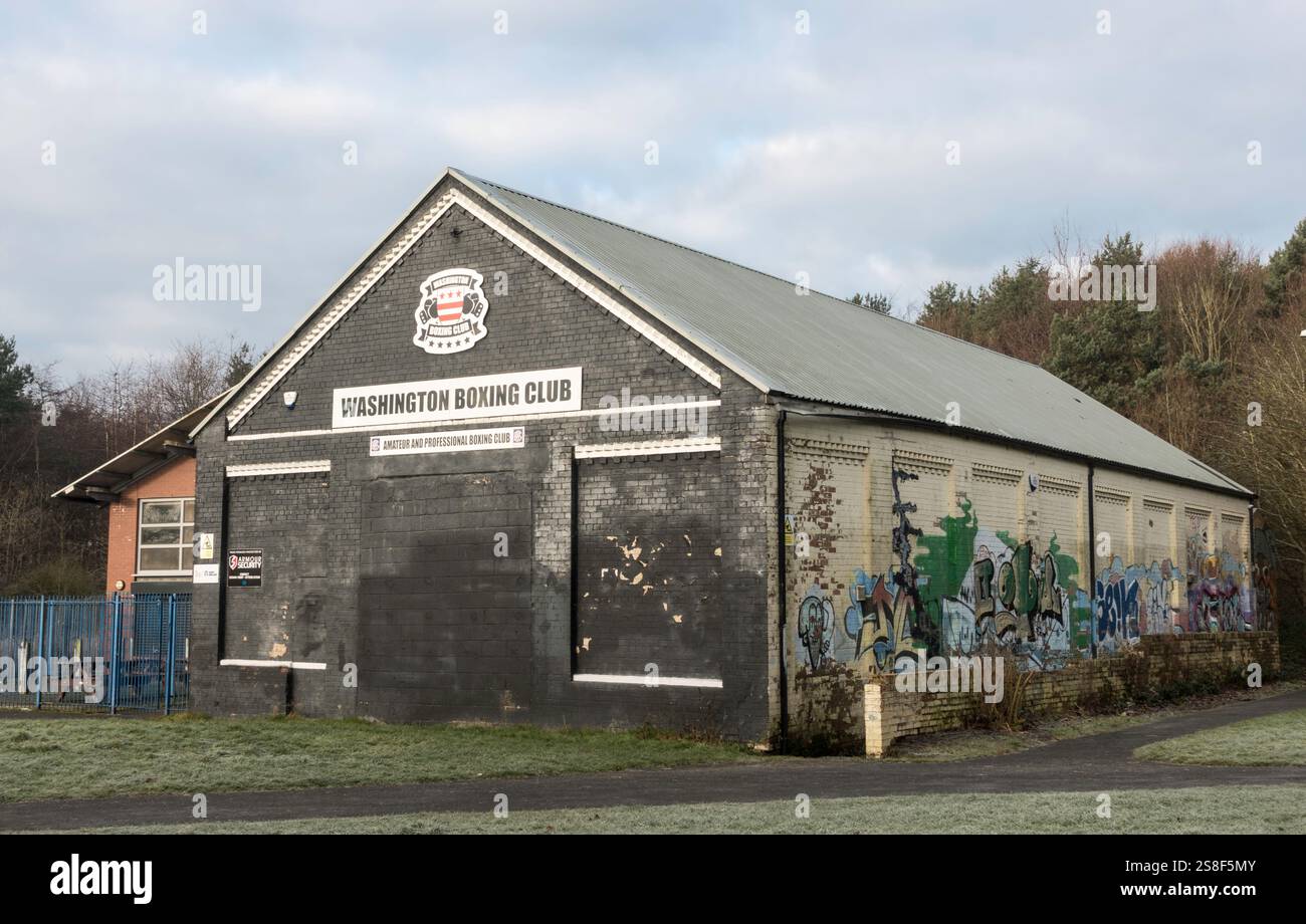 The Washington Boxing Club building, formerly part of Glebe Colliery ...