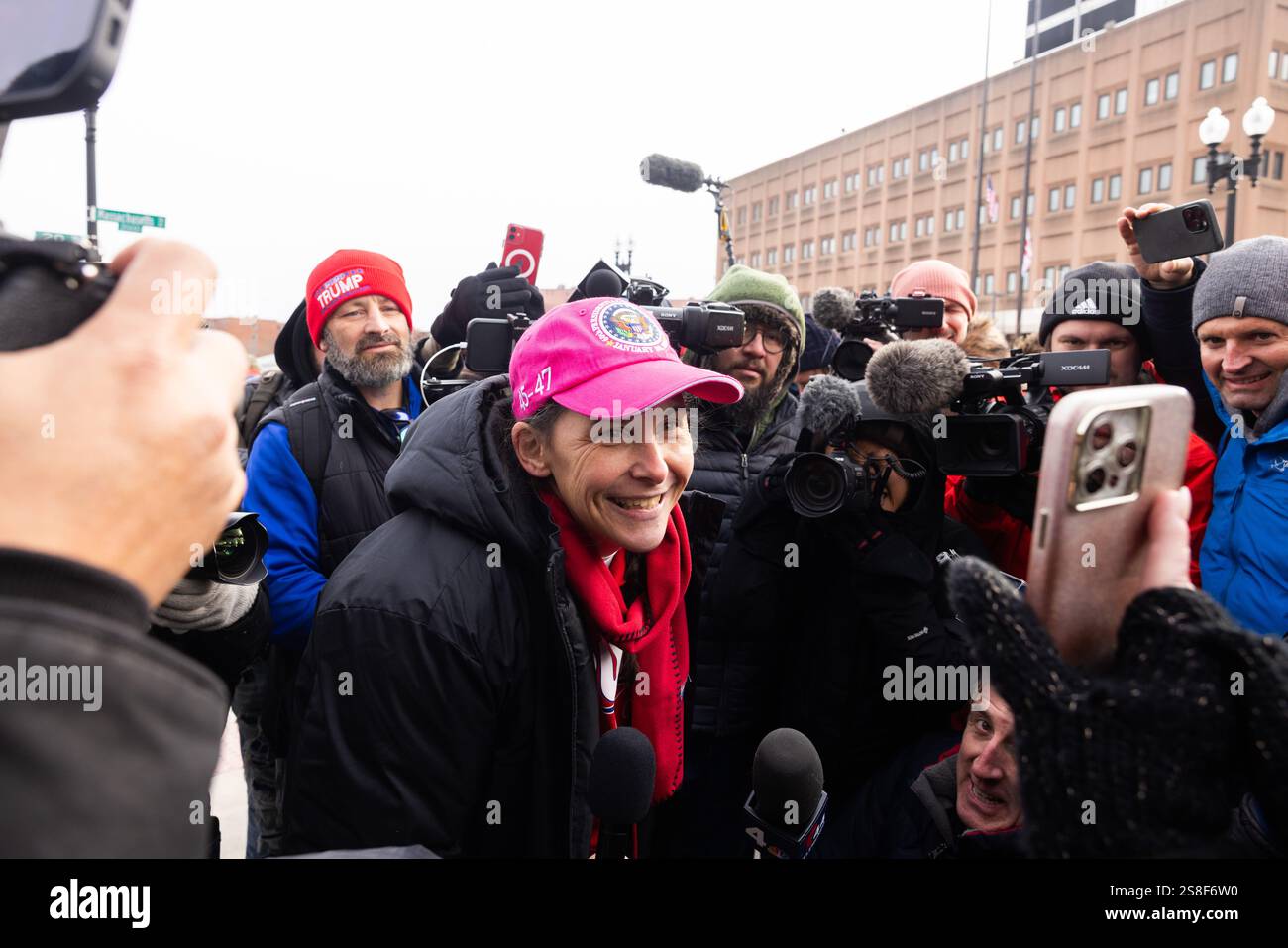 After being released Rachel Powell, convicted for her participation in ...