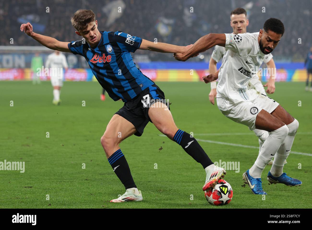 Bergamo, Italy, 21st January 2025. Charles De Ketelaere of Atalanta ...