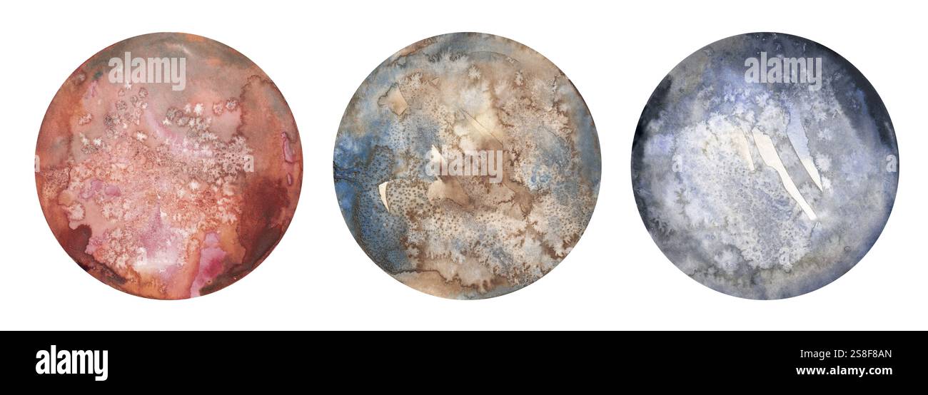 Bold patterns in red Cut Out Stock Images & Pictures - Alamy