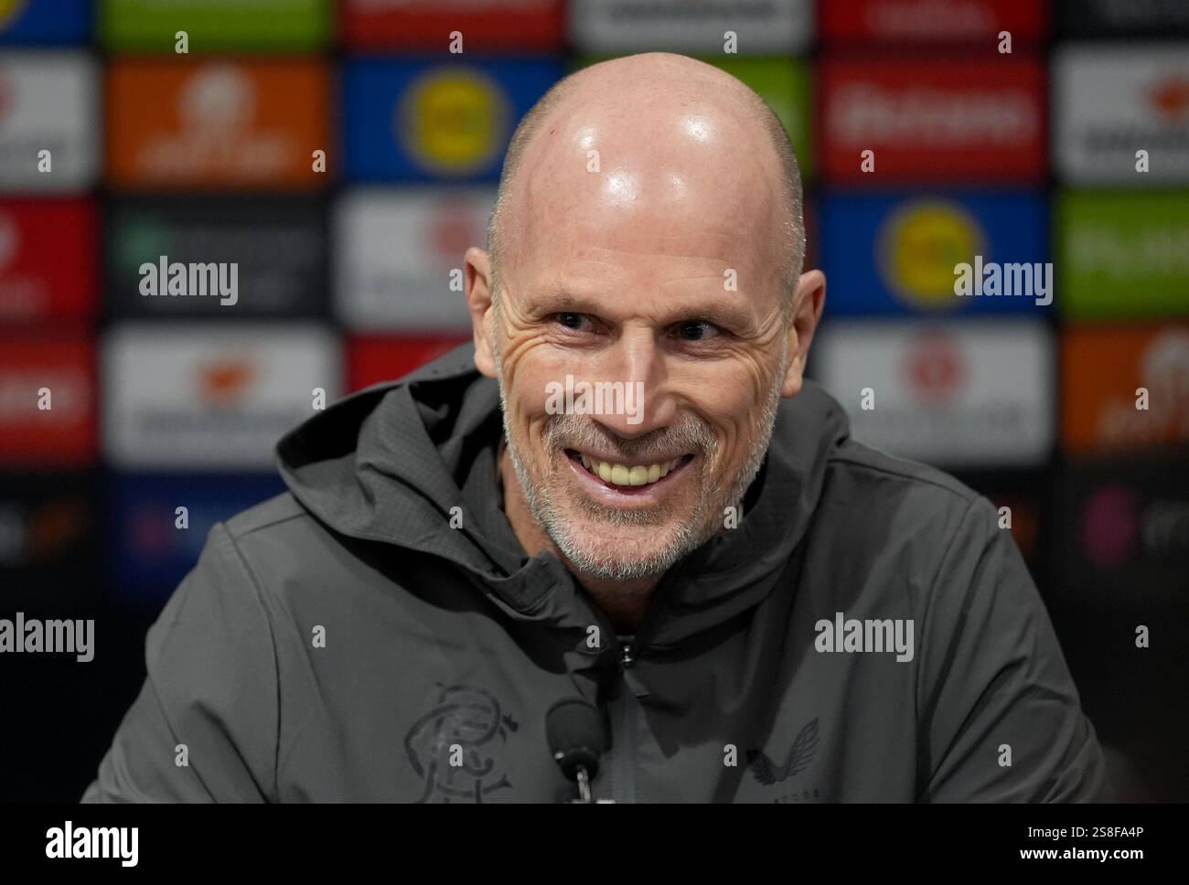 Rangers manager Philippe Clement during a press conference at Old ...