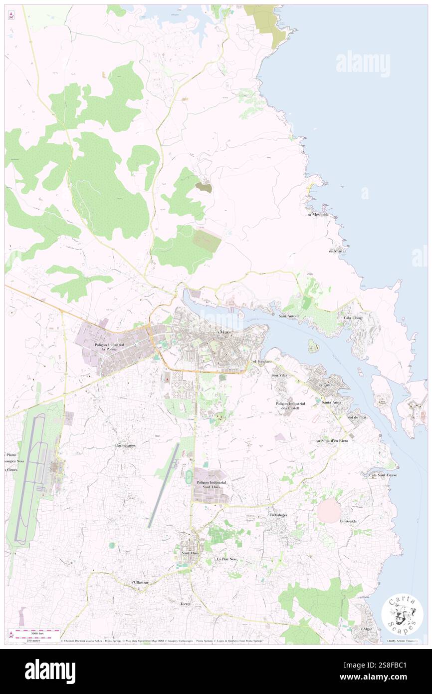 Mahon Port, Illes Balears, ES, Spain, Balearic Islands, N 39 53' 26 ...