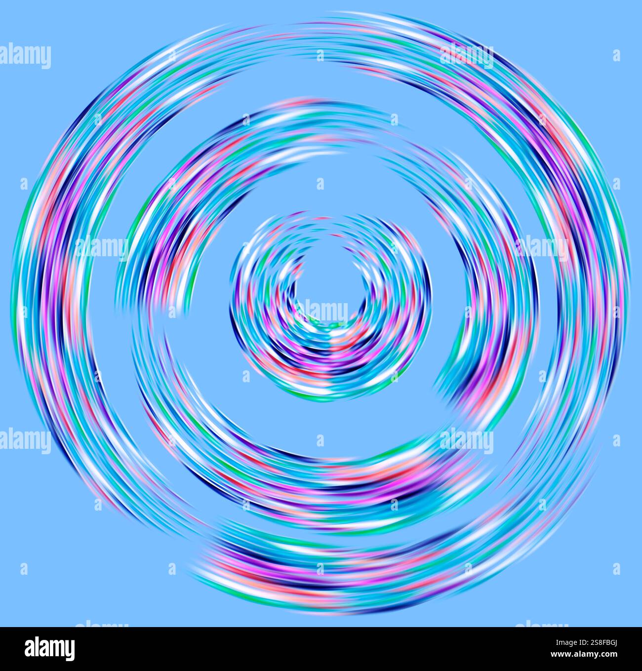 Colorful light wheel texture, moving circles for a pretty background ...