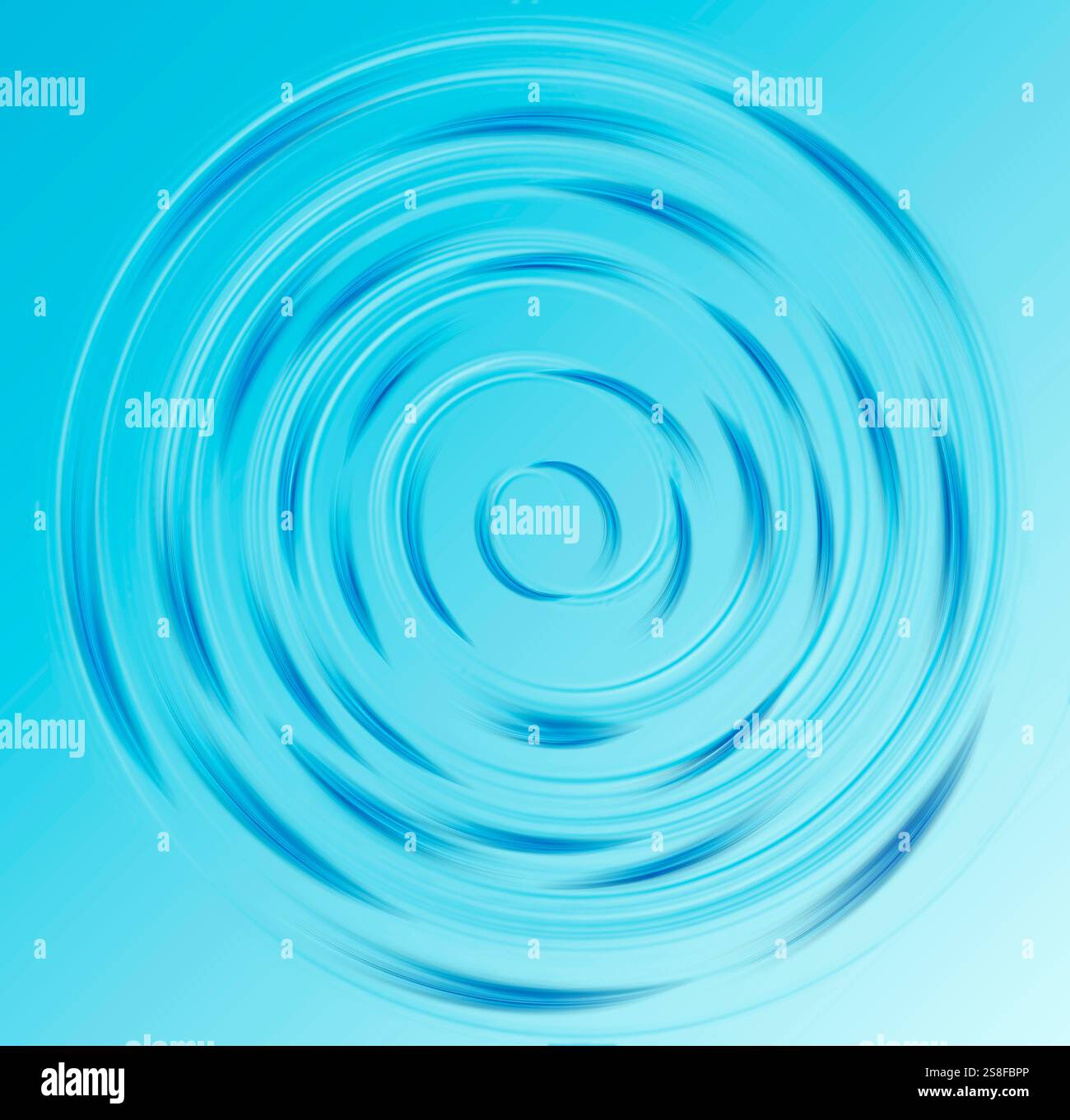 abstract background with blue concentric circles Stock Photo - Alamy
