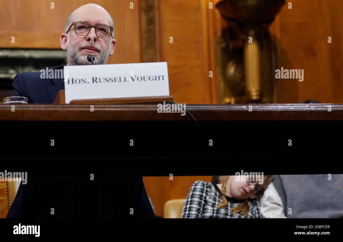 Washington, United States. 22nd Jan, 2025. Russell Vought, President ...